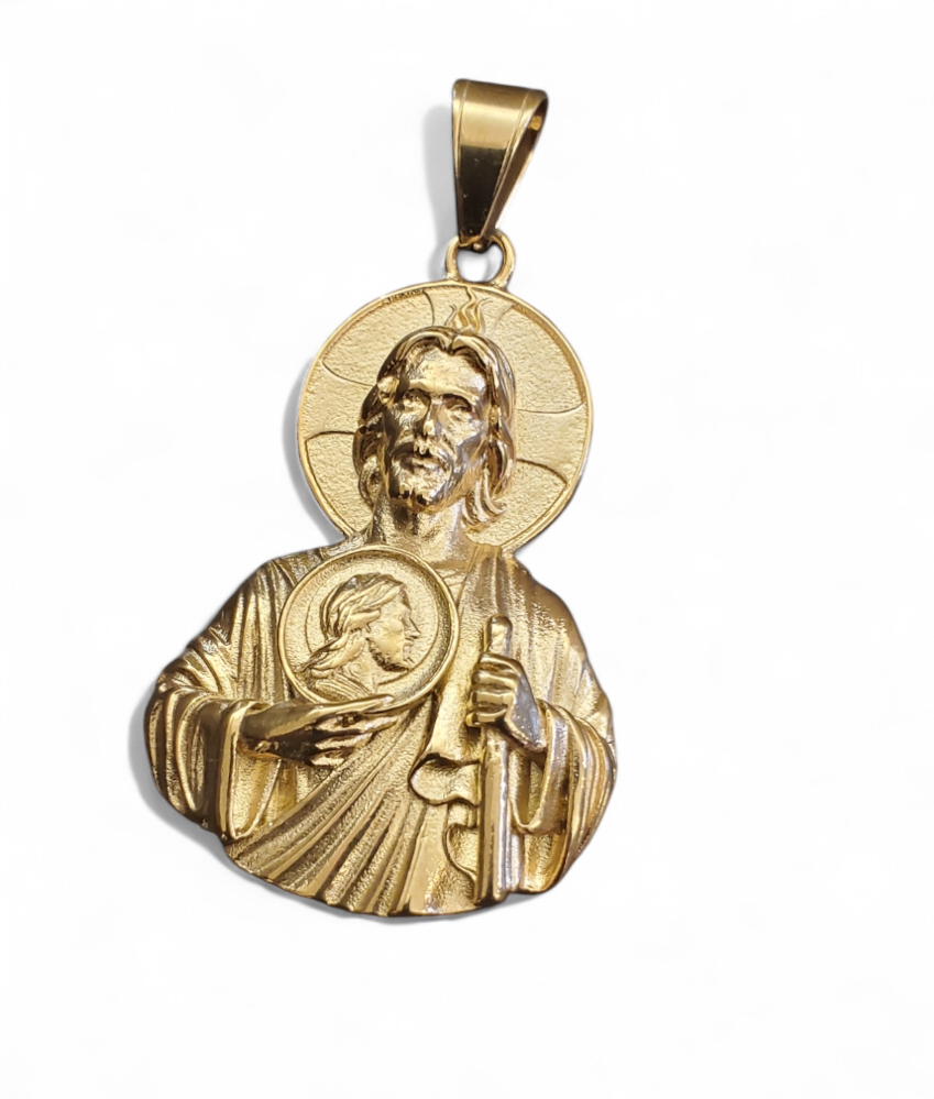 SMALL Gold San Judas Pendant – Paracordclips LLC