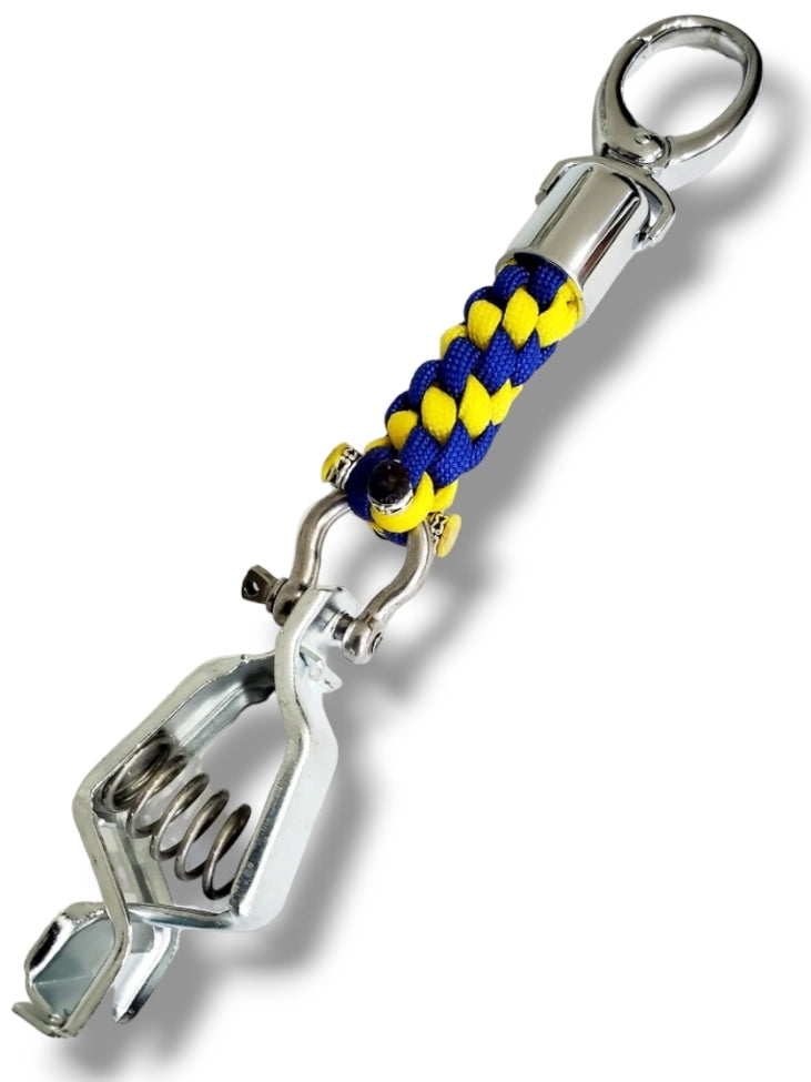 The Blue and Yellow Glove Clip – Paracordclips LLC