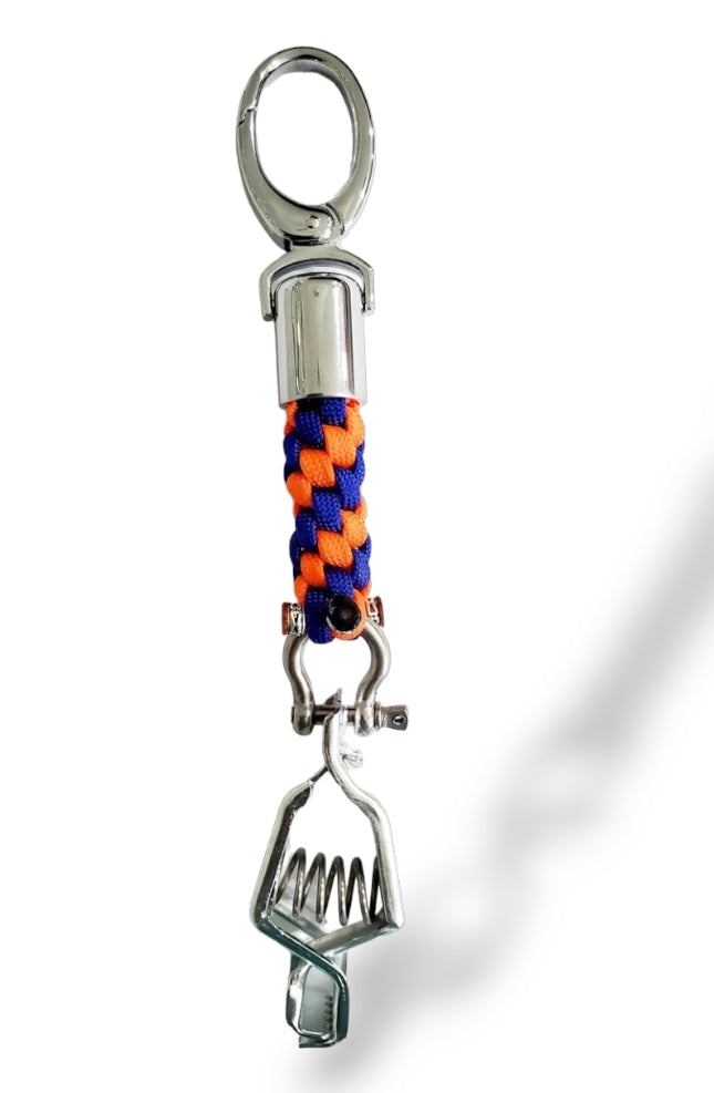 The Orange and Blue Glove Clip – Paracordclips LLC